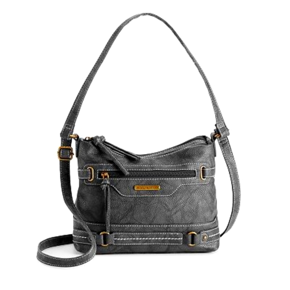 Stone Mountain Accessories | Bags | Del Rio Irene Leather Hobo ...